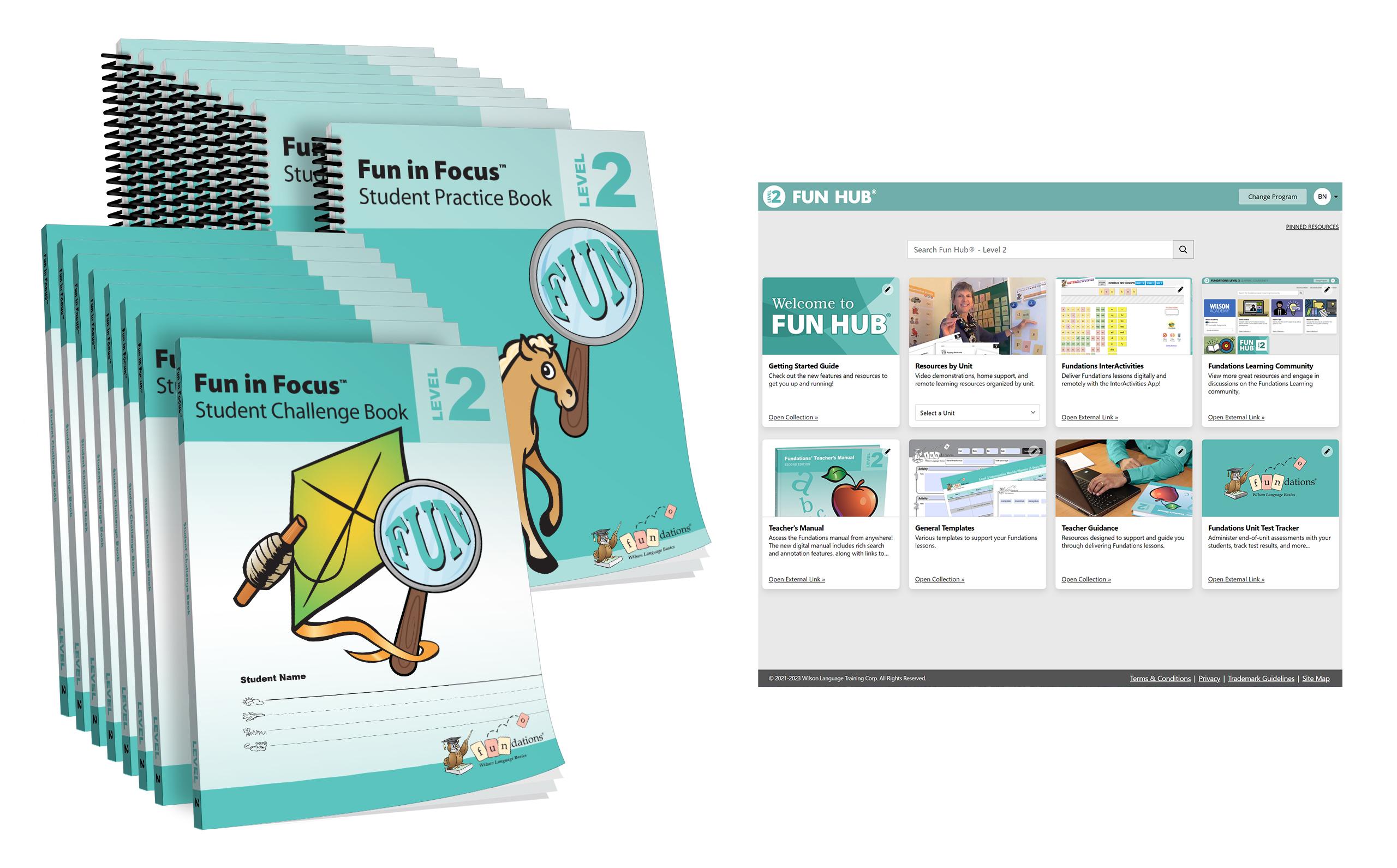 Fun in Focus Student Success Bundle Level 2