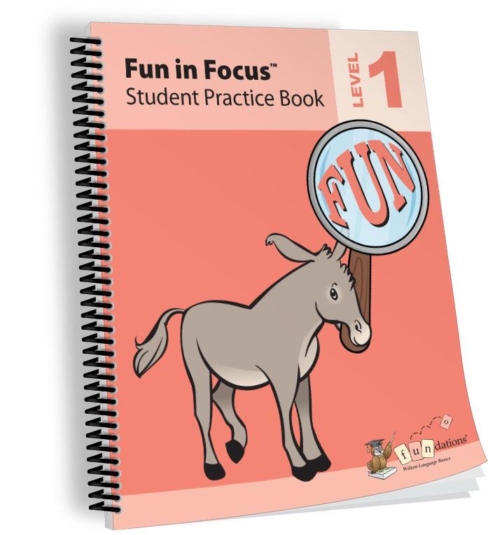 Fun in Focus Student Practice Book Level 1