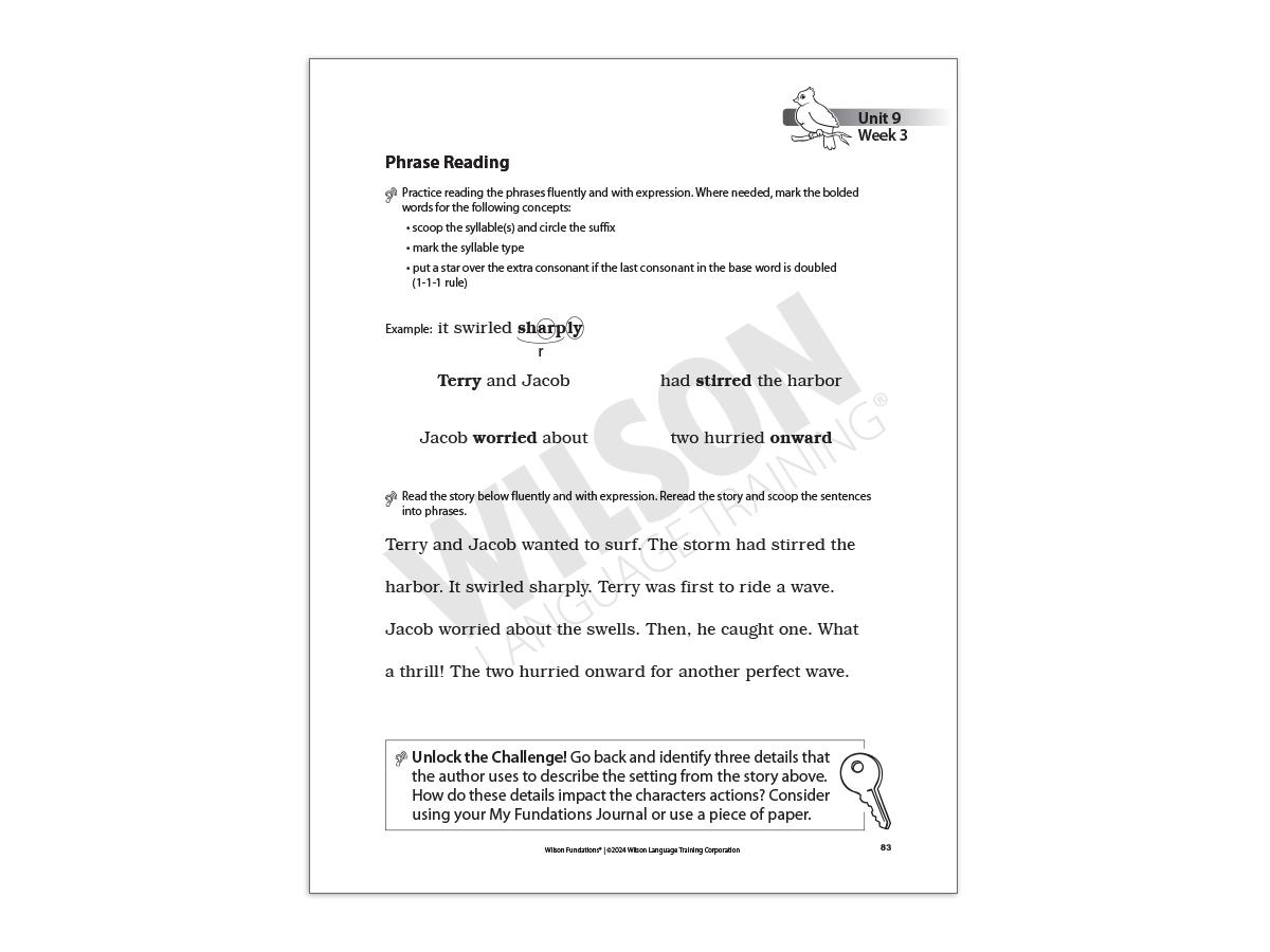 Fundations Practice Book Level 3