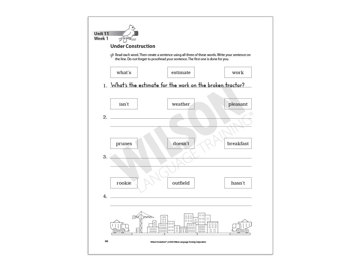 Fundations Practice Book Level 3
