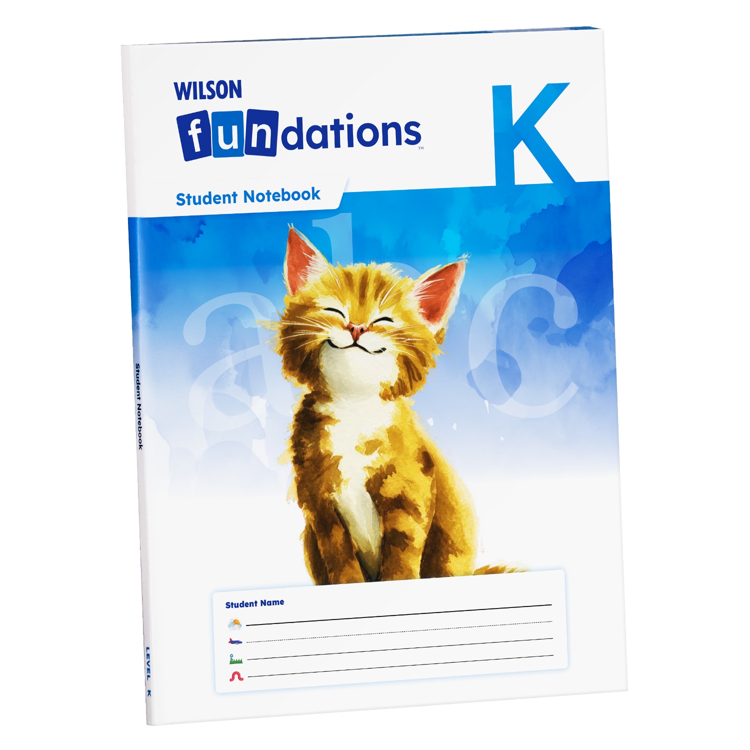 Fundations, Level K, Third Edition, Student Notebook
