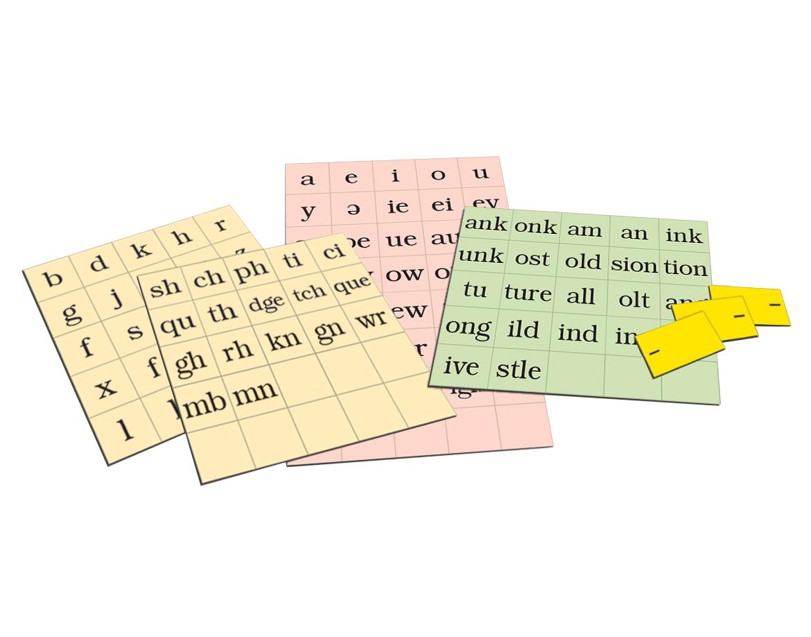 WRS Letter Tiles, 4th Edition