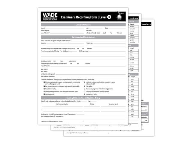 Wilson Reading System